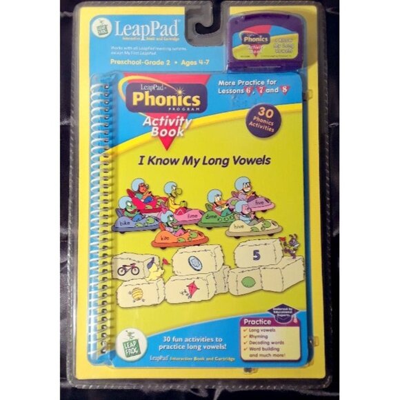 Leapfrog | Toys | Leappad Phonics Program Activity Book 4 I Know My ...